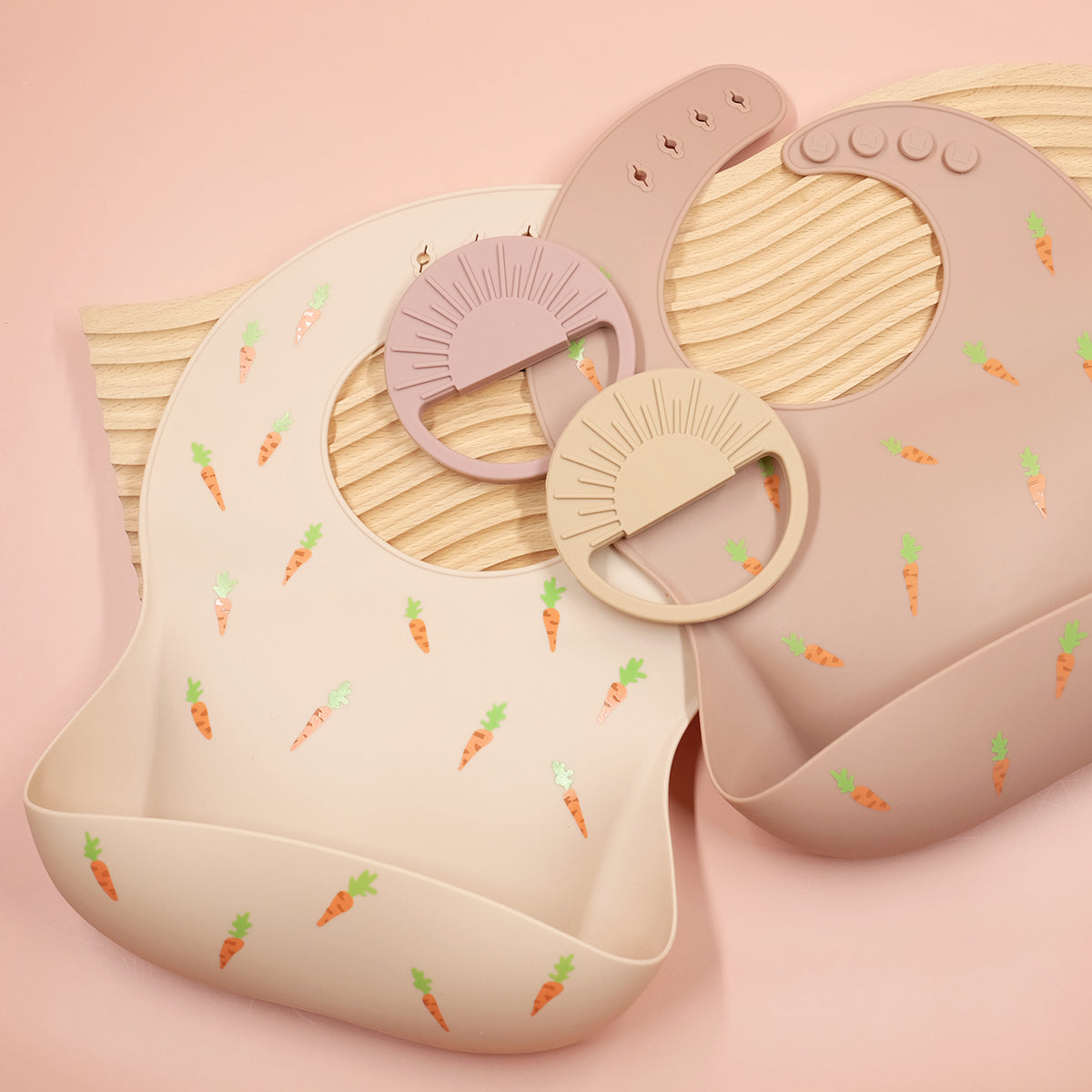 Carrot Bibs – Little Bundle Gifts