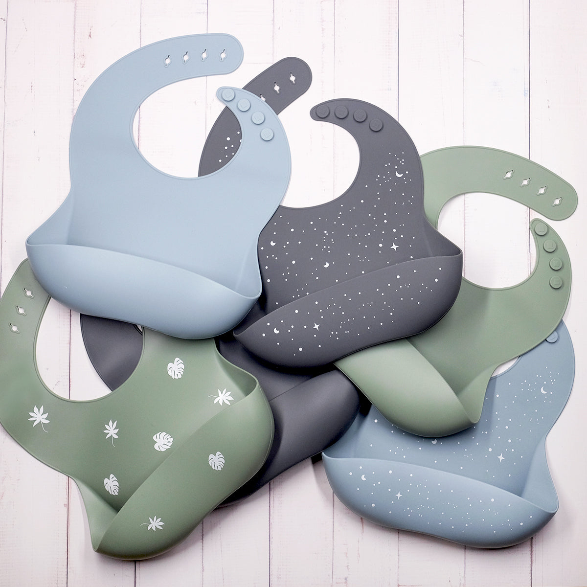 Silicone Bibs – Little Bundle Gifts