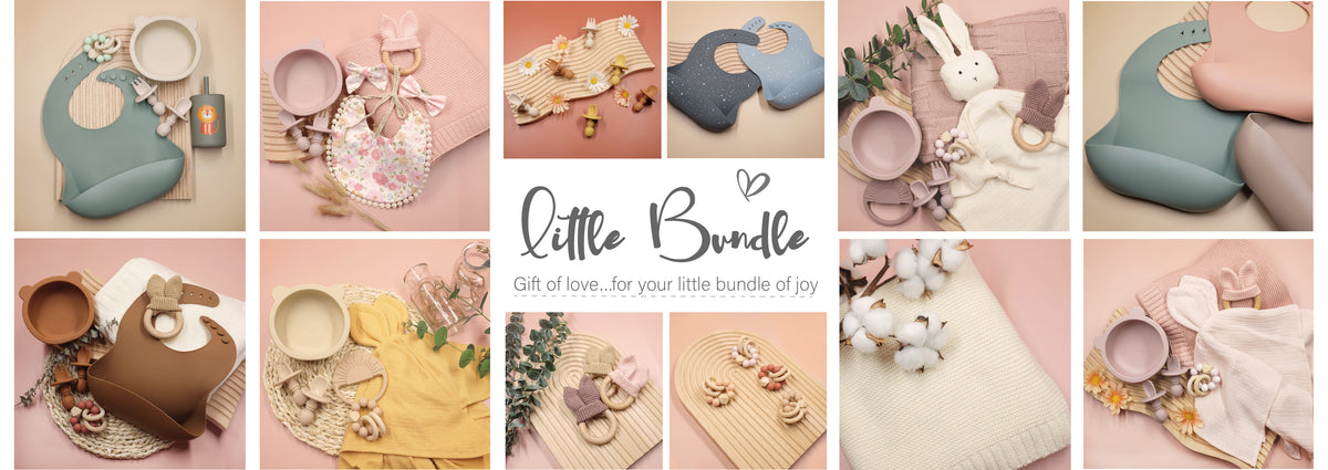 Little Bundle Gifts | Personalised Baby Gift Sets with Name Embroidery